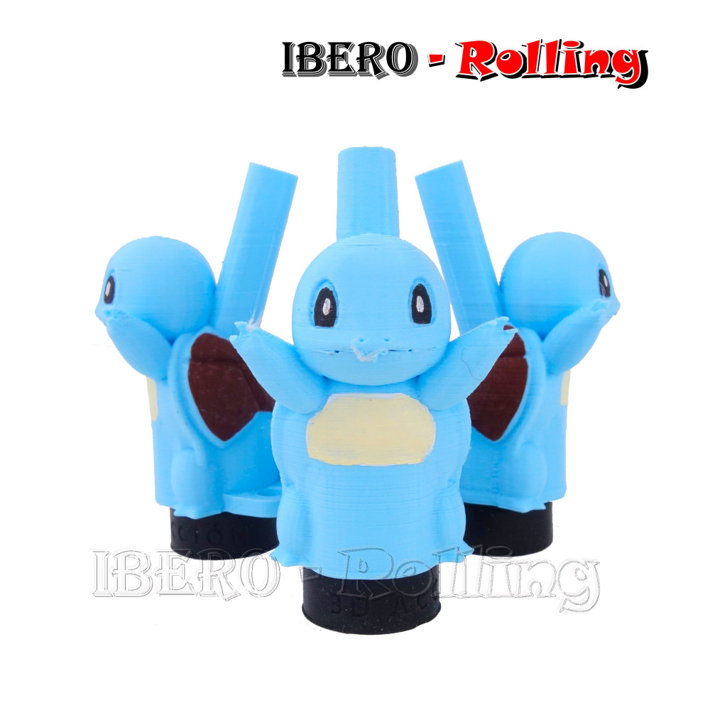 BOQUILLA SHISHA POKEMON SQUIRTLE - CAJA 1 UNI